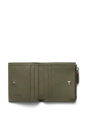 Prada Small Saffiano Leather Wallet - Green