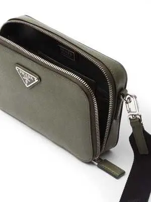 Prada Brique Saffiano Leather Bag - Green