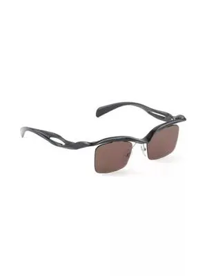 Prada Geometric Sunglasses - Black