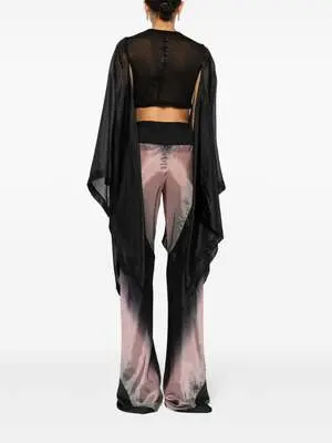 Rick Owens Flag Cropped Top