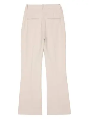 CIRCOLO 1901 Pressed-crease Wide-leg Trousers