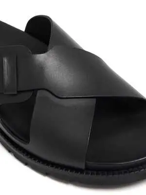 BARRETT Criss-cross Leather Slides