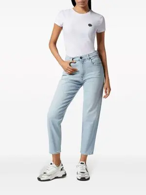 Philipp Plein High-rise Straight-leg Jeans