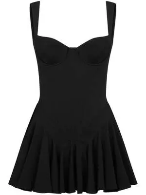 Dsquared2 Bustier-style A-line Minidress