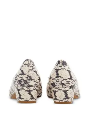 FERRAGAMO Vara 30mm Leather Pumps