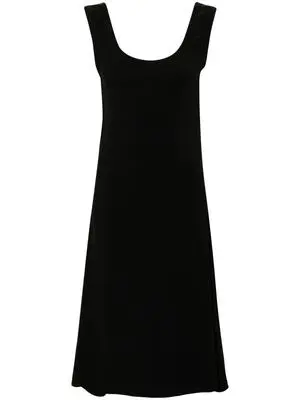 JIL SANDER Scoop-neck Midi Dress