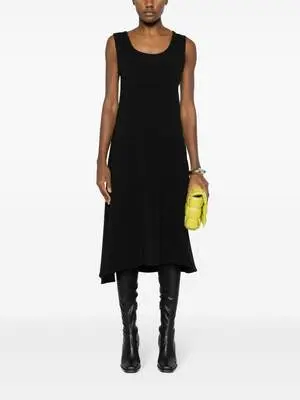 JIL SANDER Scoop-neck Midi Dress