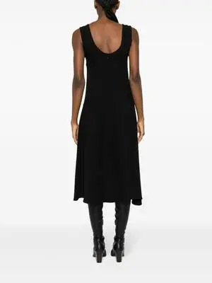 JIL SANDER Scoop-neck Midi Dress