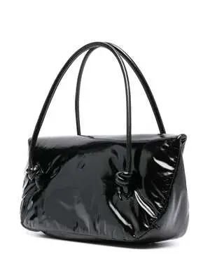 JIL SANDER Patent Leather Tote