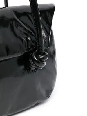 JIL SANDER Patent Leather Tote