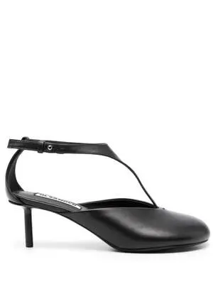 JIL SANDER 65mm Leather Pumps
