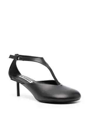 JIL SANDER 65mm Leather Pumps