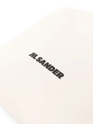 JIL SANDER Logo-print Tote Bag - Neutrals