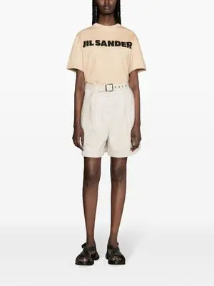 JIL SANDER Logo-print T-shirt - Neutrals