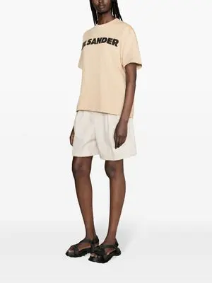 JIL SANDER Logo-print T-shirt - Neutrals