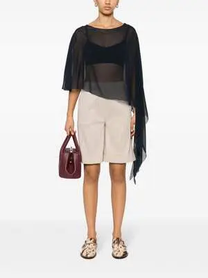 D.exterior Tailored Shorts - Neutrals