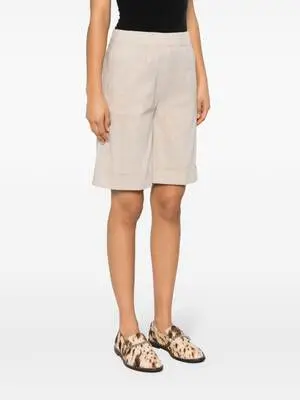 D.exterior Tailored Shorts - Neutrals