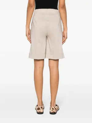D.exterior Tailored Shorts - Neutrals