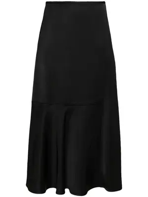 JIL SANDER High-waisted Panelled Midi Skirt