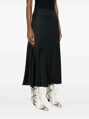 JIL SANDER High-waisted Panelled Midi Skirt