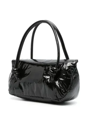 JIL SANDER Padded Leather Shoulder Bag