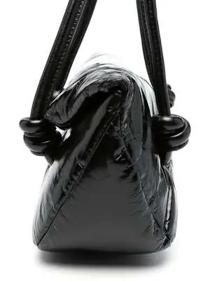 JIL SANDER Padded Leather Shoulder Bag