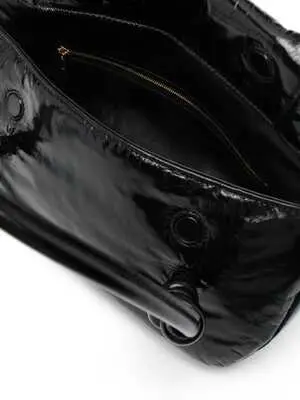 JIL SANDER Padded Leather Shoulder Bag