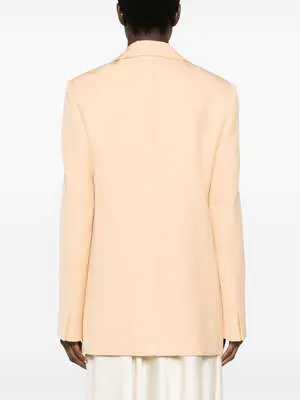 JIL SANDER Single-breasted Blazer - Orange