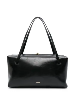 JIL SANDER Goji Shoulder Bag - Black