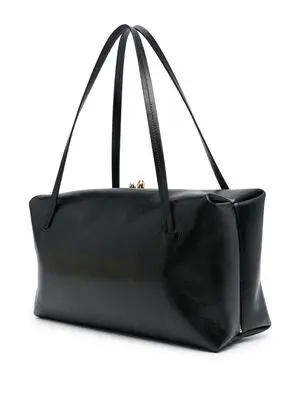 JIL SANDER Goji Shoulder Bag - Black