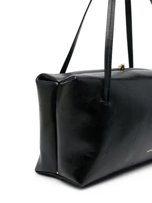 JIL SANDER Goji Shoulder Bag - Black