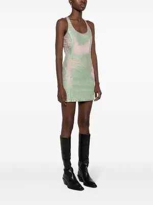 DIESEL® De-arlyn-s Laminated Mini Dress