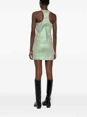 DIESEL® De-arlyn-s Laminated Mini Dress