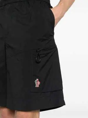 Moncler Logo Appliqué Drawstring Shorts