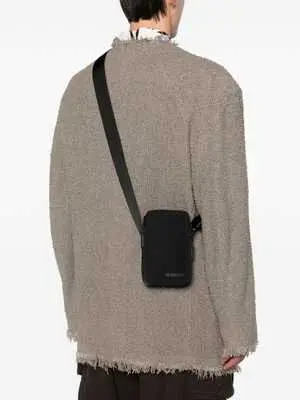 Jacquemus Le Cuerda Vertical Messenger Bag - Black