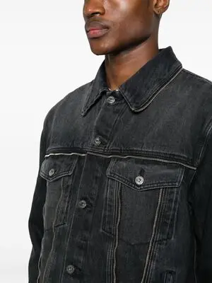 Off-White Zip-embellished Denim Jacket