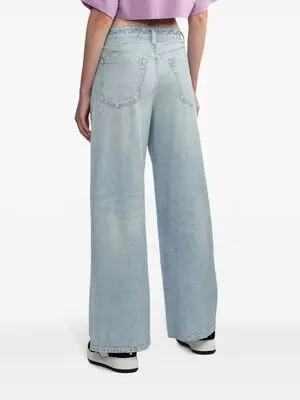 Rag & Bone Mid-rise Wide-leg Jeans