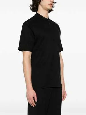 LARDINI Fine-knit Slub T-shirt