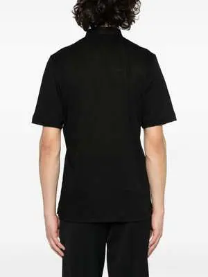 LARDINI Fine-knit Slub T-shirt