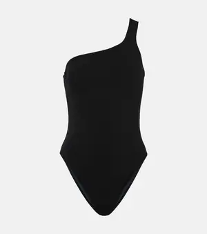 Isabel Marant Sage One-shoulder Swimsuit - Black