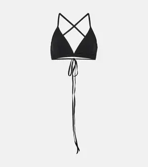 Isabel Marant Solange Bikini Top - Black