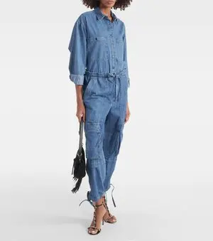 MARANT ETOILE Ivy Mid-rise Cargo Pants