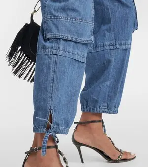 MARANT ETOILE Ivy Mid-rise Cargo Pants
