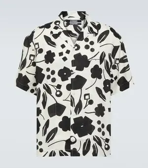 Jacquemus Jean Printed Linen Shirt - Multicoloured