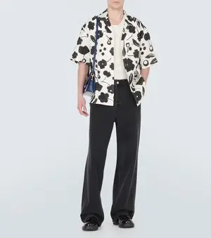 Jacquemus Jean Printed Linen Shirt - Multicoloured
