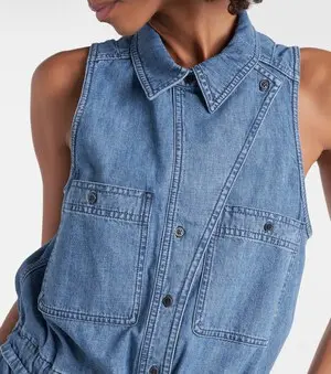 MARANT ETOILE Ines Denim Minidress