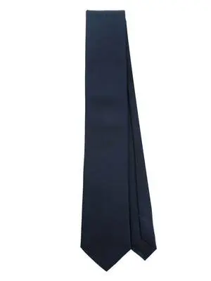 FURSAC FURSAC Pointed-Tip Silk Tie