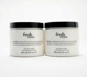PHILOSOPHY Supersize Glazed Body Souffle 16oz Duo - One-color