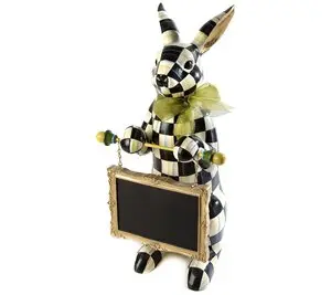 MACKENZIE-CHILDS Courtly Check Menu Rabbit - One-color