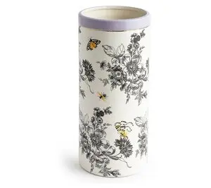 MACKENZIE-CHILDS Butterfly Toile Tall Vase - One-color